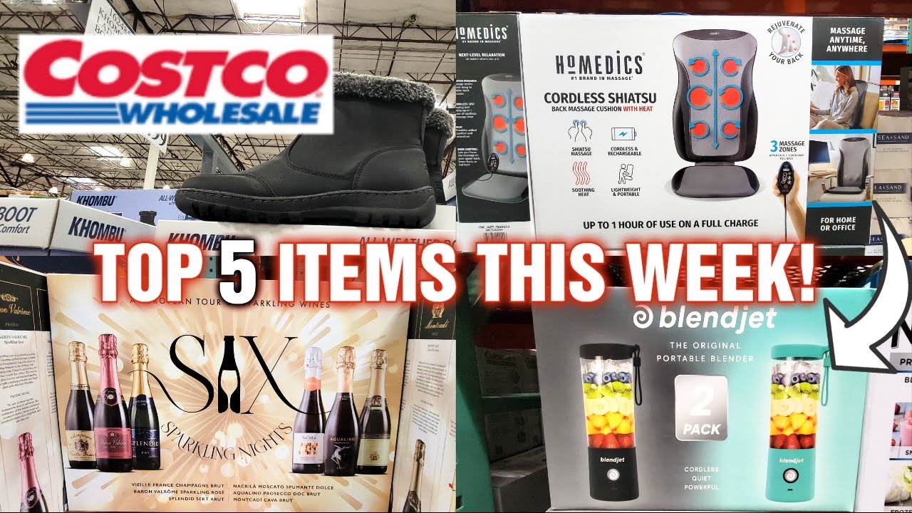 COSTCO - This WEEK'S Top 5 Items YOU may NEED! - YouTube