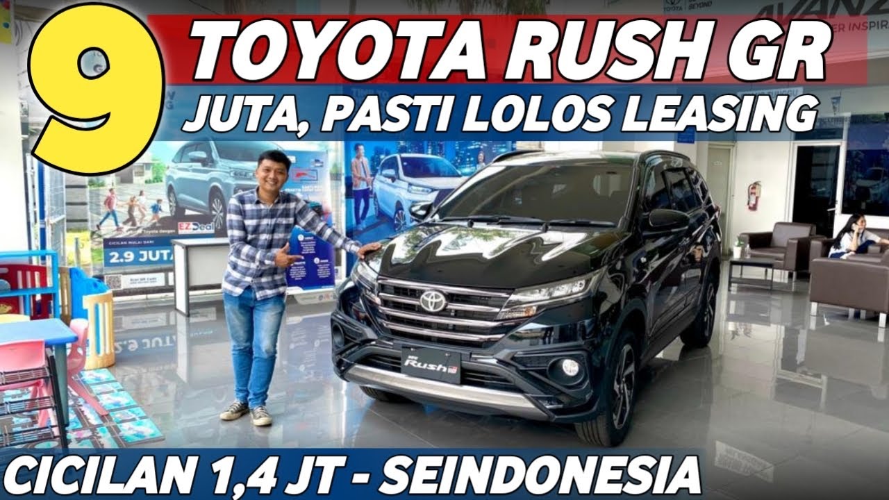 MOBIL LEBARAN TOYOTA RUSH GR CICILAN TERMURAH 1,4 JUTA TDP 9 JUTA ...