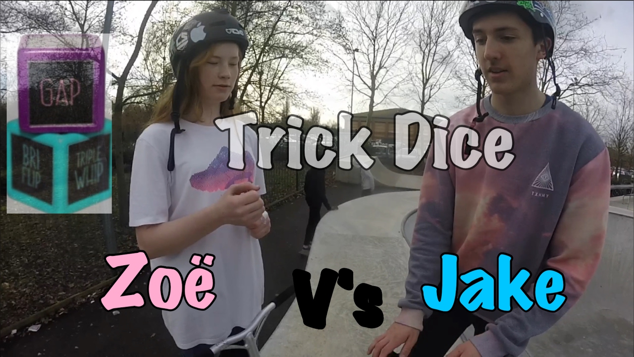 Game of Trick Dice | Zoe vs Jake - YouTube