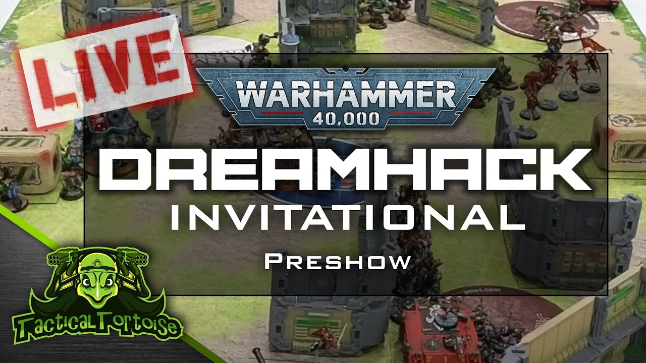 🔴Orks (Steven Pampreen) vs. Sororitas (Brad Weir) | Dreamhack Invitational Preshow | 40k Batrep ...