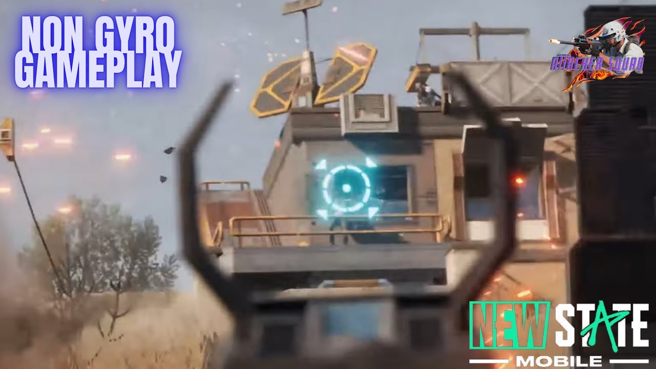NEW STATE MOBILE | PUBG | NON GYROSCOPE GAMEPLAY | HIGH GRAPHICS 4K ...