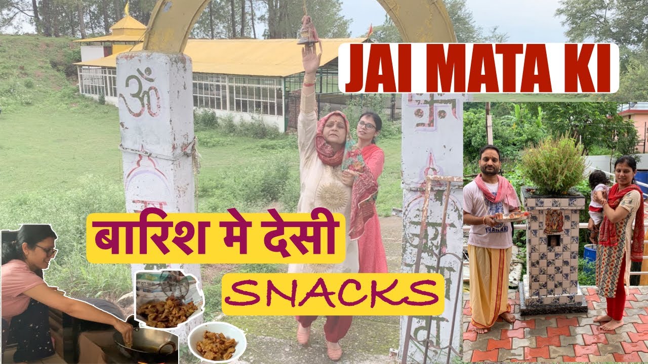 A Day Well Spent | Himalayan Village, TEMPLE + RAIN + PAKODE | India ...