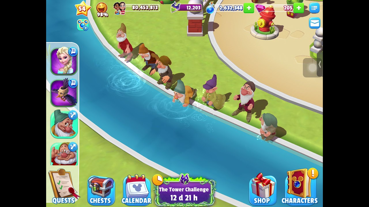 Disney Magic Kingdoms | Washing up with dwarves - YouTube