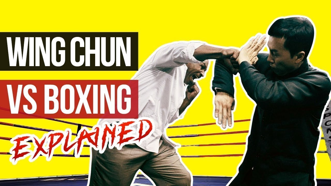 Wing Chun VS Boxing Techniques EXPLAINED - YouTube