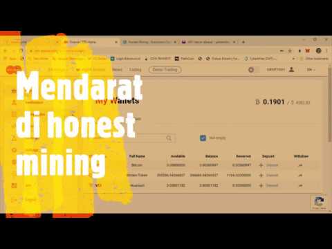 Beli vexanium saja staking di honest mining - YouTube