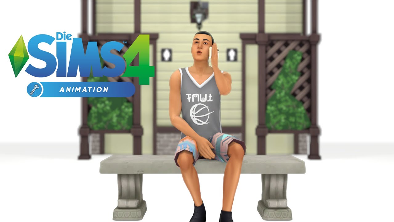 Animation Talking Phone seated | The Sims 4 **Download** - YouTube