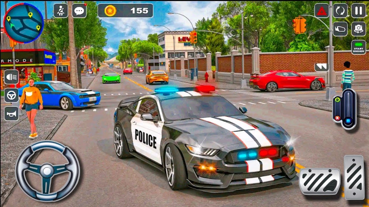 Police Car Chase Simulator – Realistic Pursuit, Drifting & City Escape ...