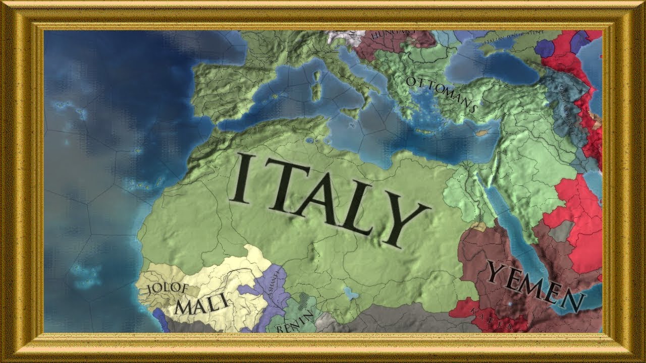 Eu4 Italy timelapse - YouTube