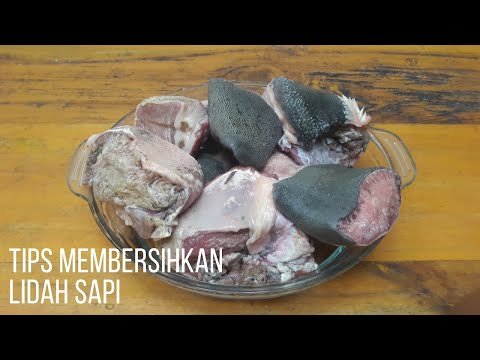 TIPS MEMBERSIHKAN LIDAH SAPI, BISA DICOBA...!!!