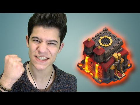 KÖY BİNASI 10'A KAVUŞTUM !! - CLASH OF CLANS