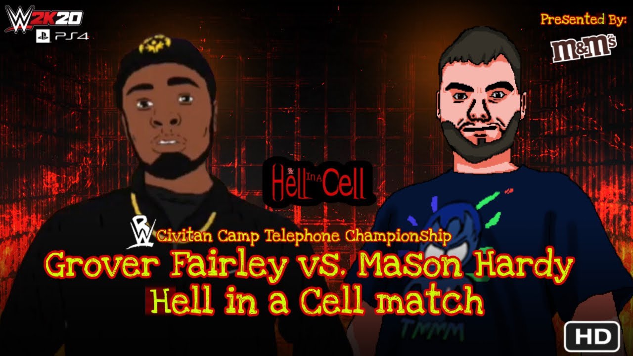 WWE 2K20 (PS4)™* - Grover Fairley vs. Mason Hardy: RWE Hell in a Cell ...