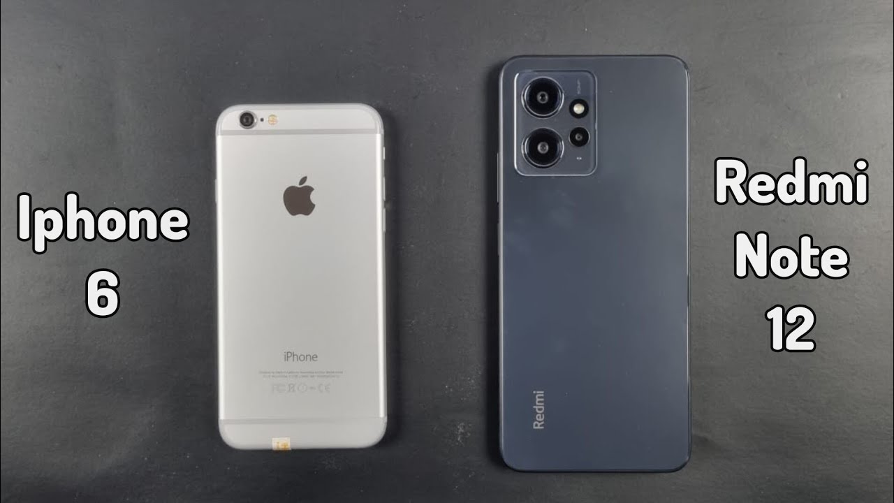 Redmi Note 12 Vs Iphone 6 Speed Test ! - YouTube