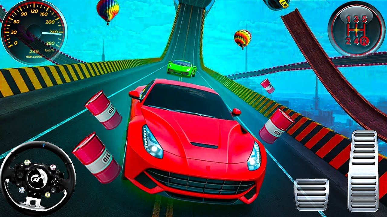 Ramp Car Stunts Racing Gameplay.-.-.-.-.-.-.-. - YouTube