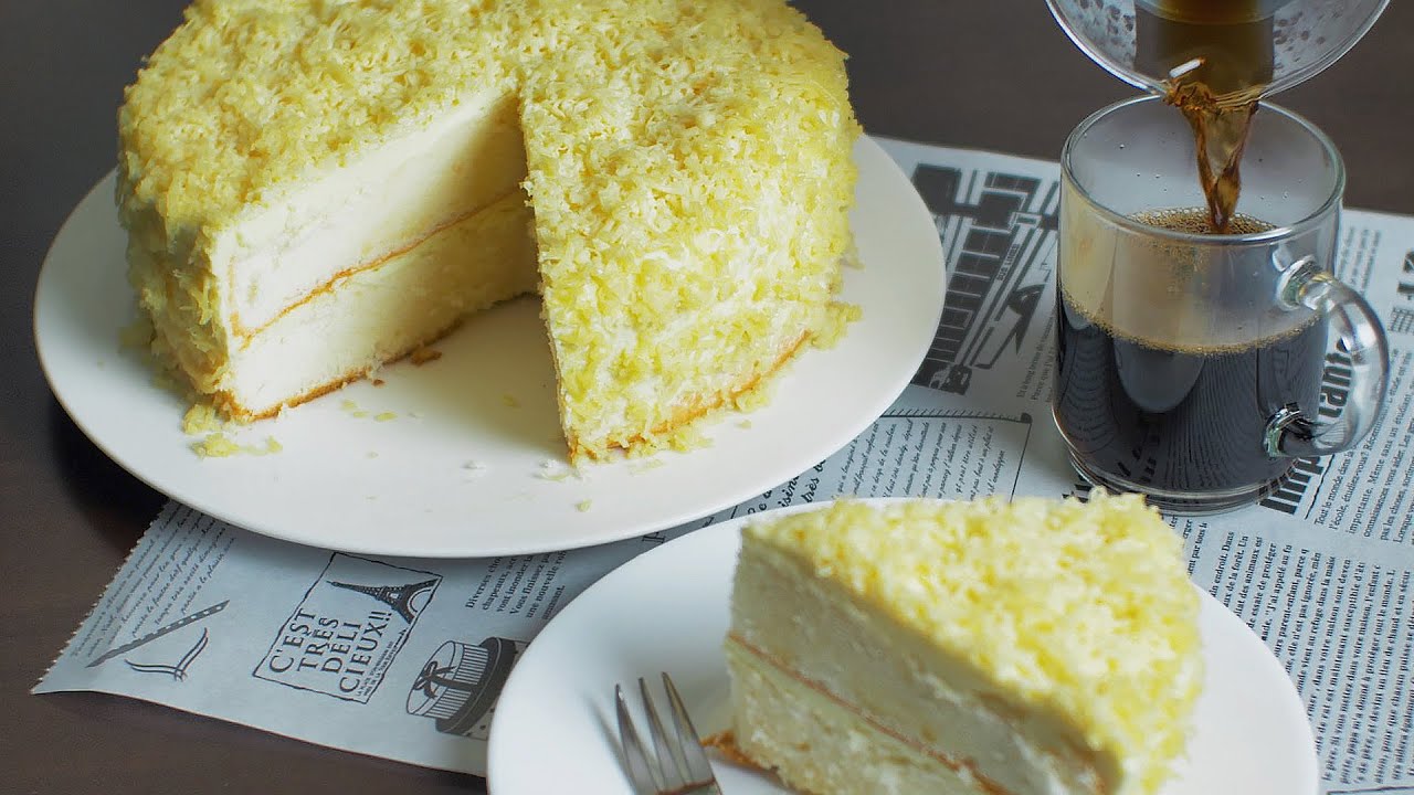 【Short Version】Snow Cheesecake - Littlechef's Cotton Soft Cake - YouTube