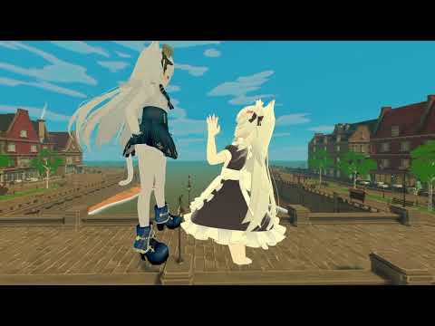 Giantess Cat Girl Fight