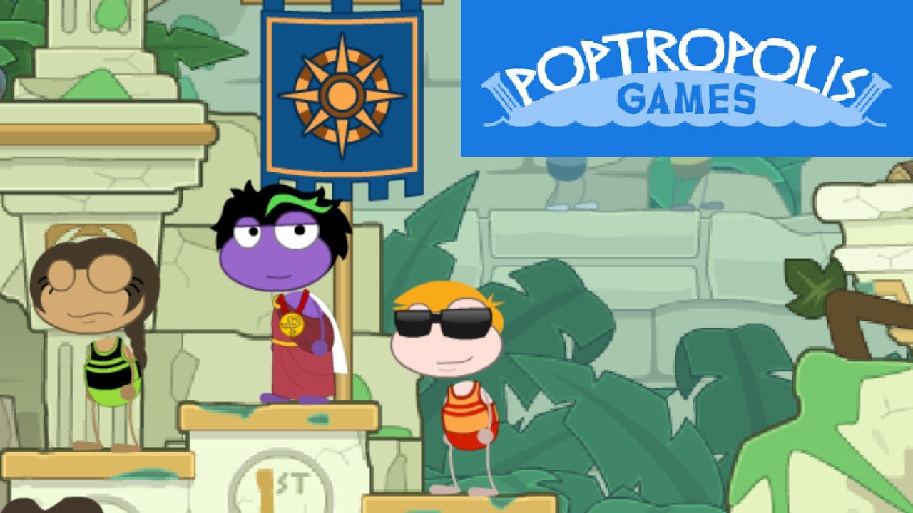Poptropica: Poptropolis Games Island - YouTube
