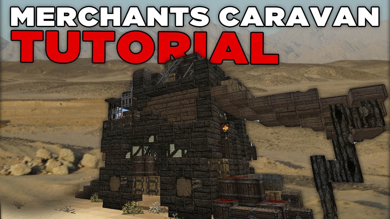 Minecraft - Merchants Cart + Tutorial - YouTube