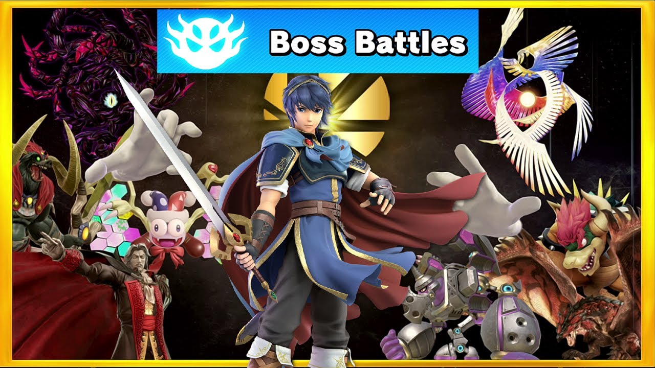 Super Smash Bros. Ultimate - Boss Battles with Marth - YouTube