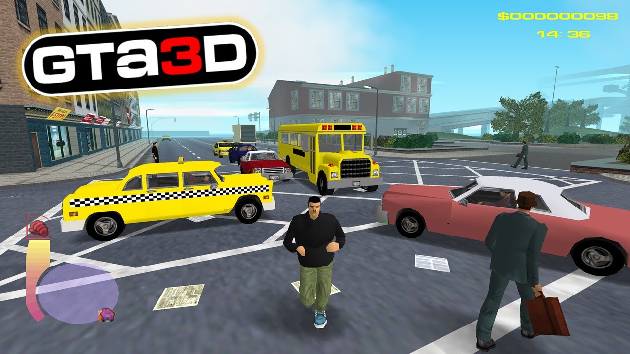 Grand Theft Auto 3 Beta in 4K | GTA3D Mod - YouTube