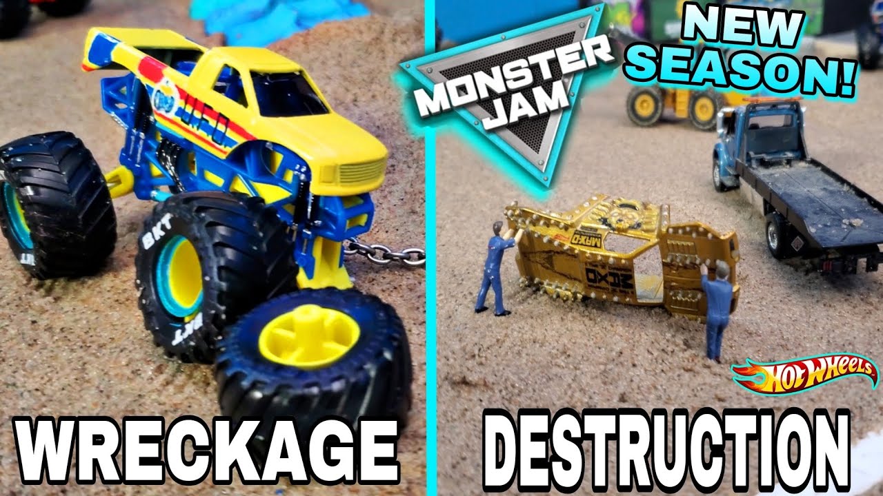 Monster Jam Diecast Toy Monster Truck Tournament Bracket Racing ...