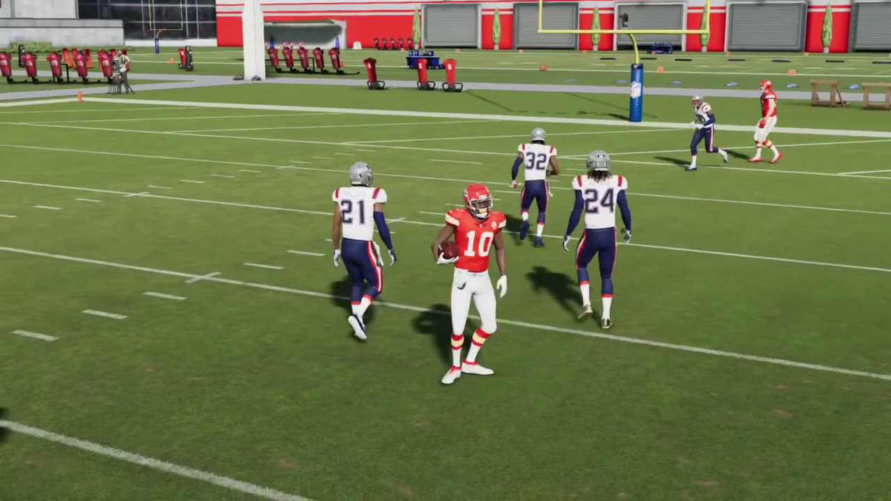 Singleback Wing stack levels - YouTube