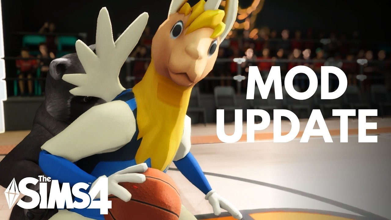 Take your sims to the game! 🏀 | Sims 4 Mod Update - YouTube