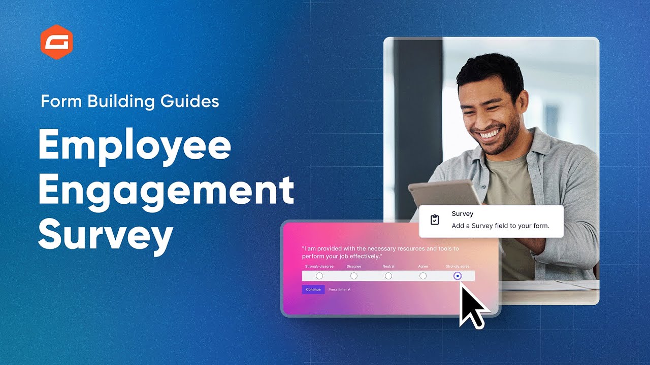 Creating an Employee Engagement Form - Form Building Guides - YouTube