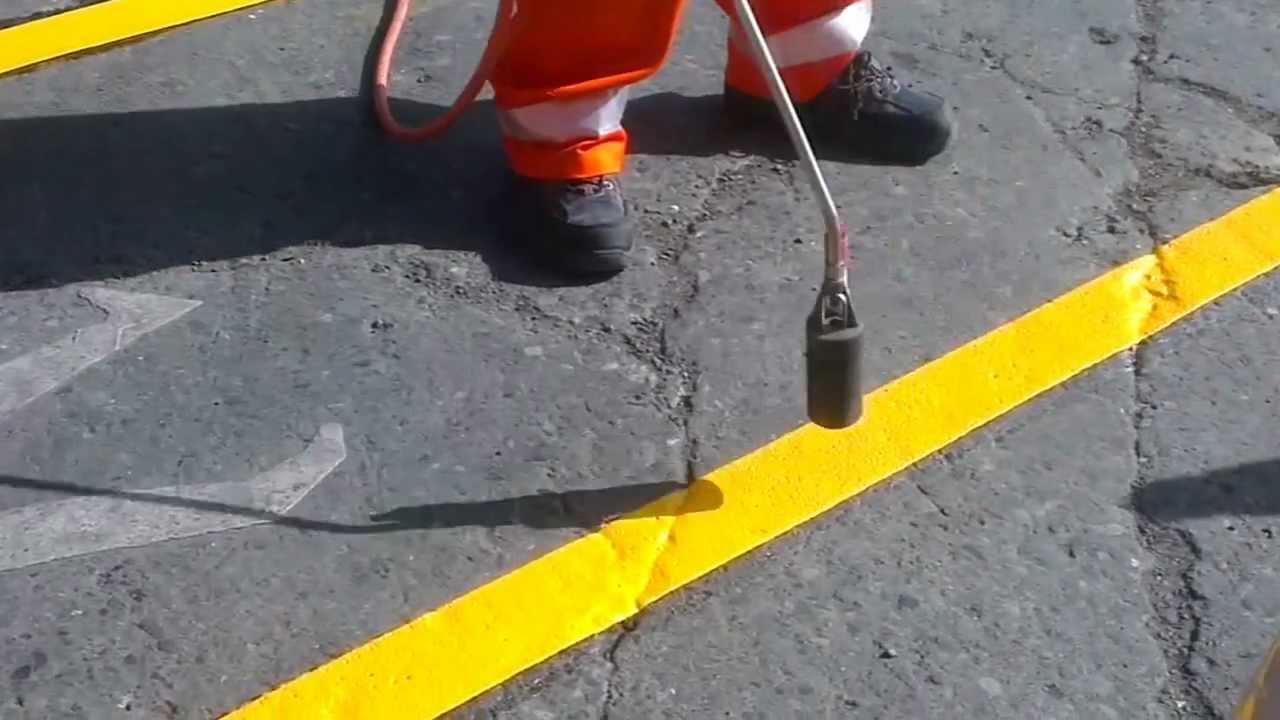 Preformed Thermoplastic application - YouTube