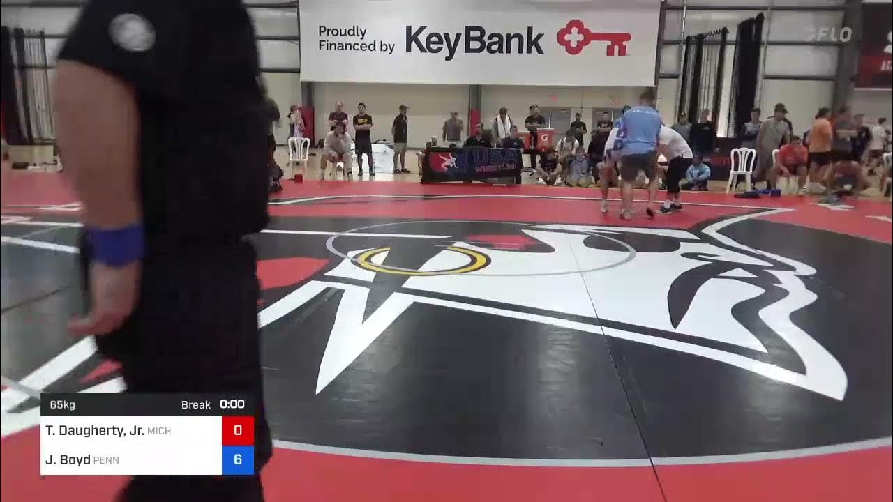 65 Kg Consi Of 32 #1 - Tarrence Daugherty, Jr., Michigan Vs Jeffrey Boyd, Pennsylvania 65da ...