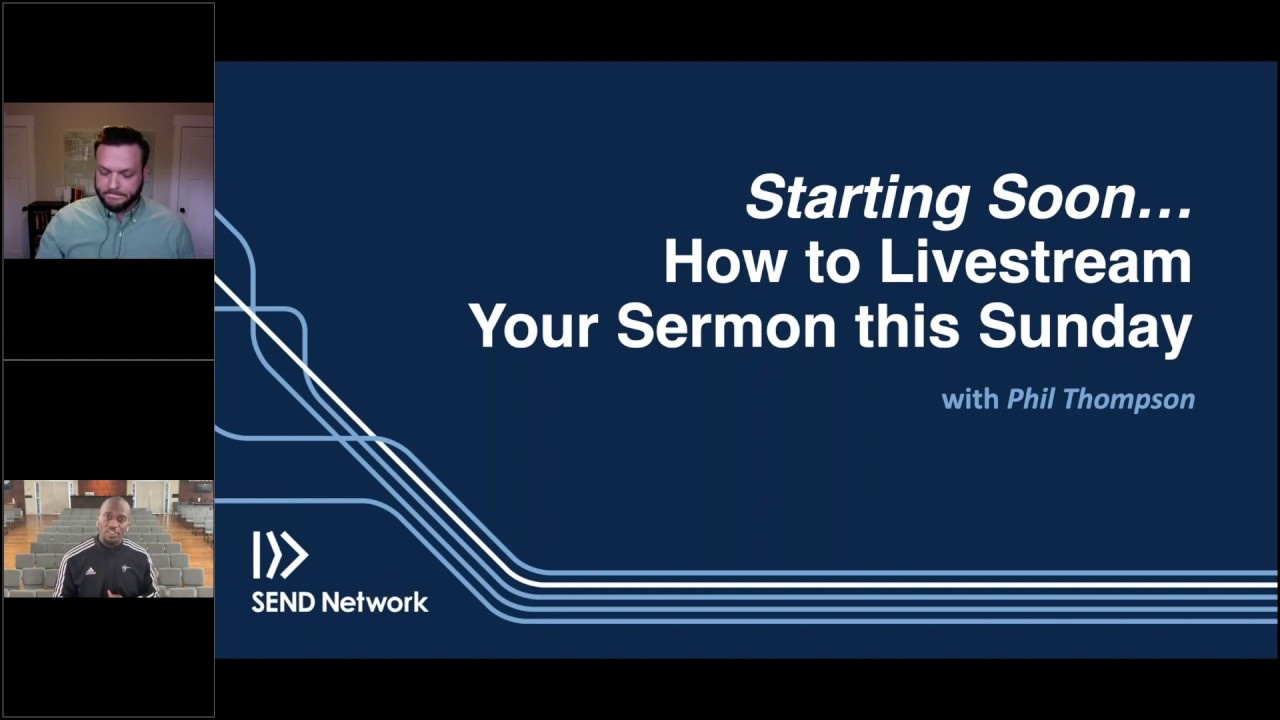 How to Live Stream Your Sermon this Sunday - YouTube