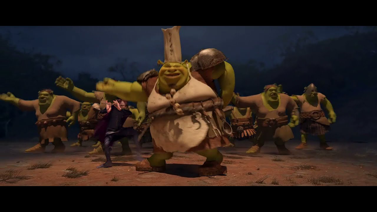 ogres dance|shrek forever after|piper music|animated movie - YouTube