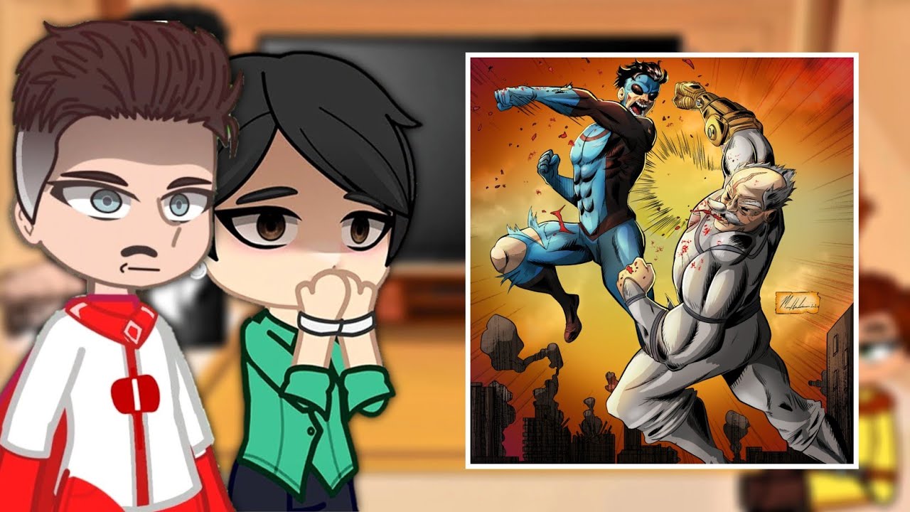 Past INVINCIBLE Reacts To The FUTURE | Conquest vs Invincible | Gacha ...