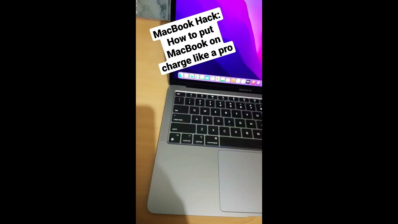 MacBook Hack How To Put MacBook On Charge Like A Pro YouTube MacBook Hack How To Put MacBook On Charge Like A Pro YouTube
