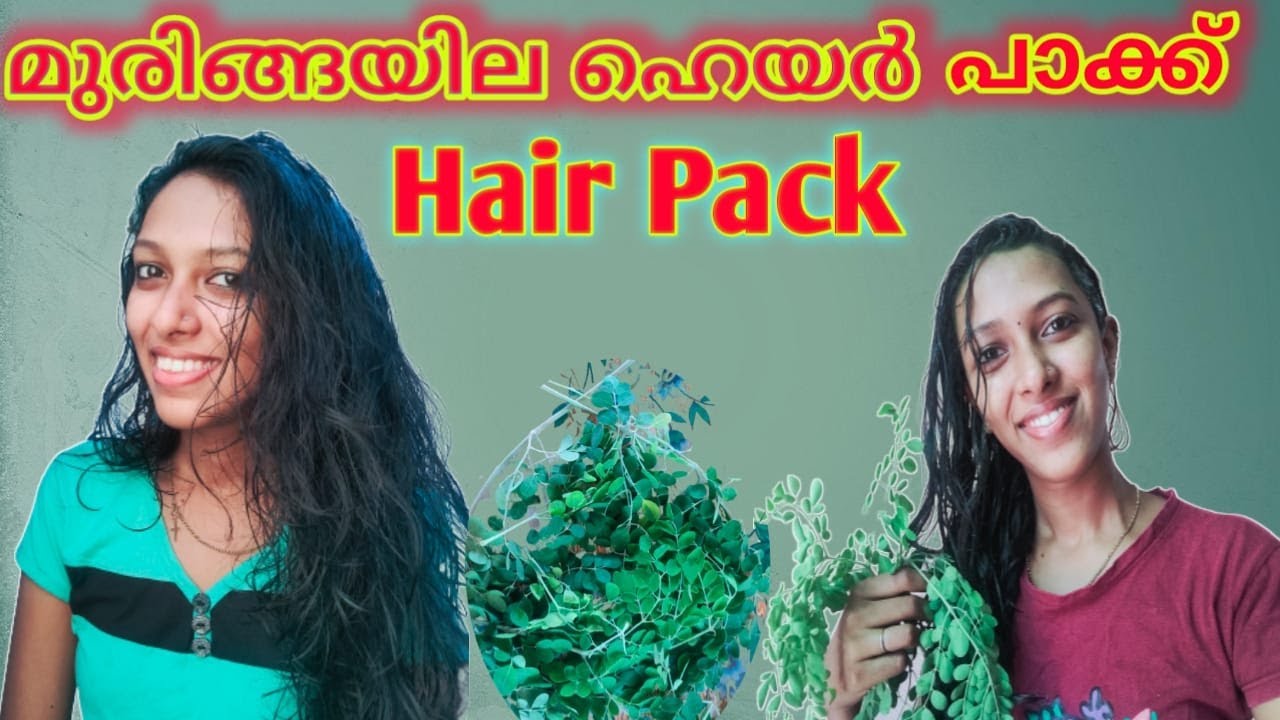 മുരിങ്ങ ഇല കൊണ്ട് ഒരു Hair pack | Get long thick hair | Malayalam | DIY ...