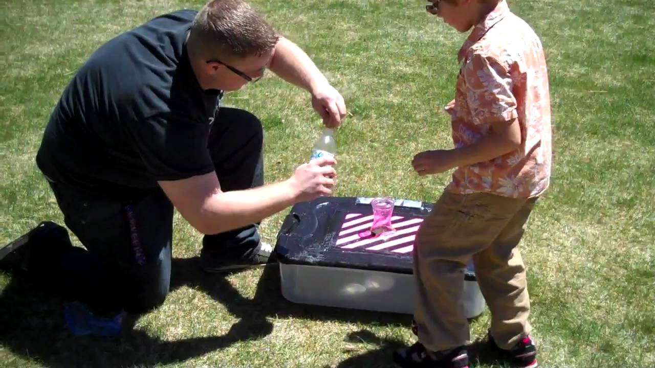 Alka-Seltzer and Vinegar Rocket-Example 1 - YouTube