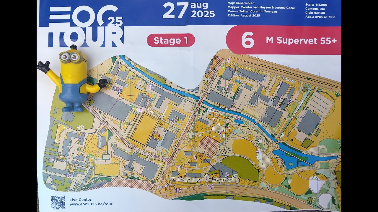 EOC 2025 Spectator Tour Stage 1 Urban Sprint Kapermolen, Hasselt ...
