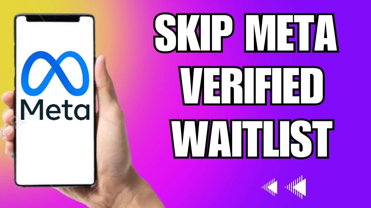 How To Skip Meta Verified Waitlist - YouTube