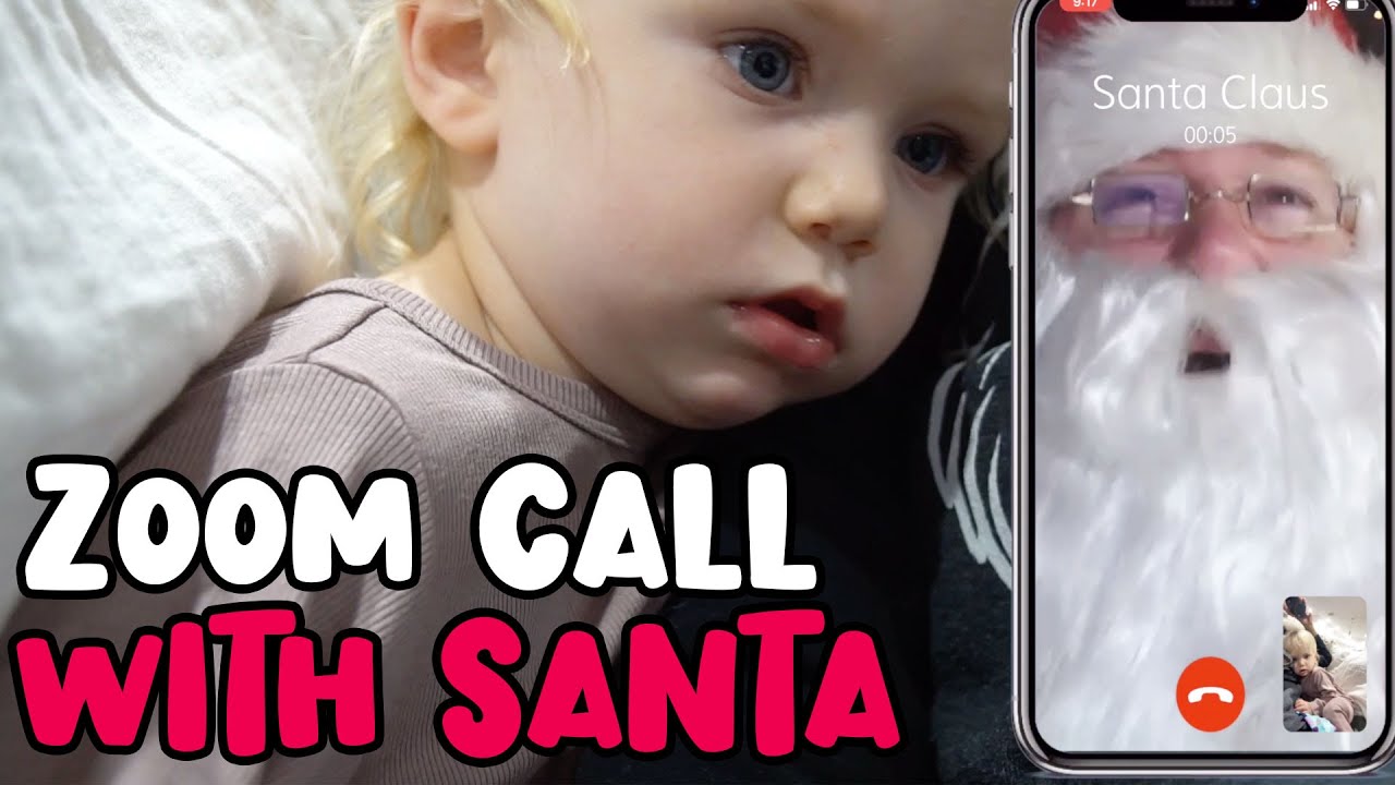 ZOOM CALL WITH SANTA during covid - YouTube