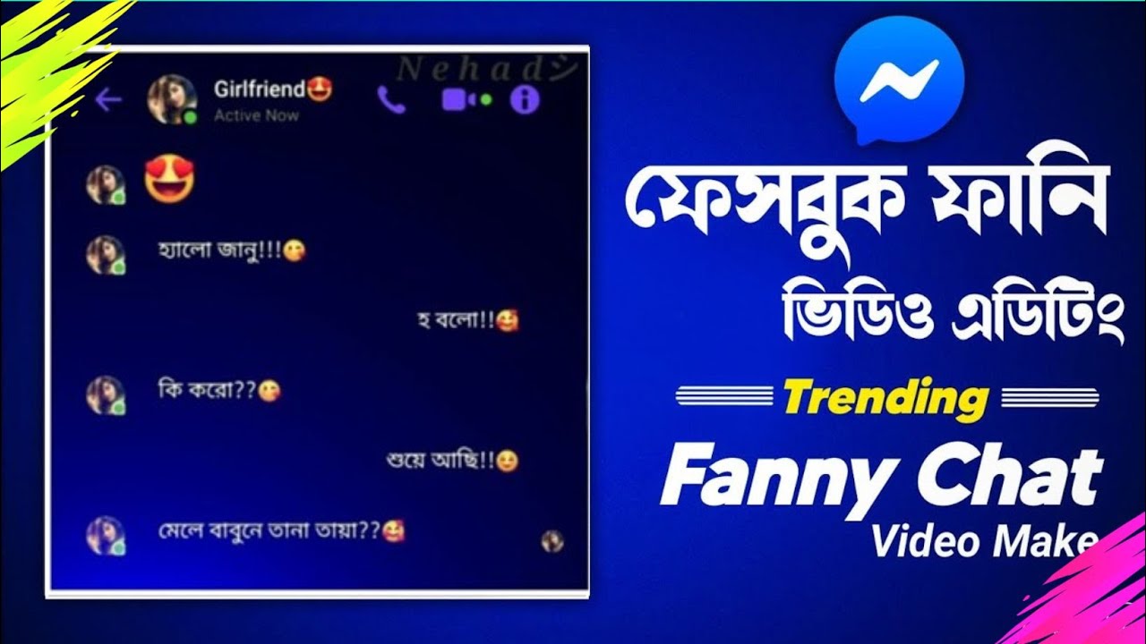 How To Create Facebook Fanny Chat Video | Fanny Chat Video Editing ...