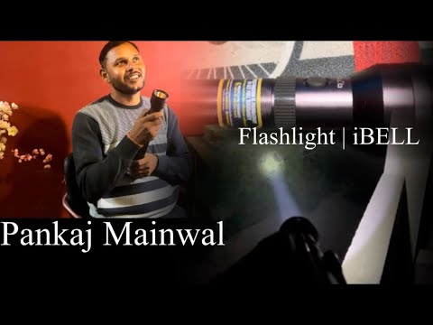 i BELL FL8289 Rechargeable Torch Flashlight, Ultra Long Beam Range, LED ...