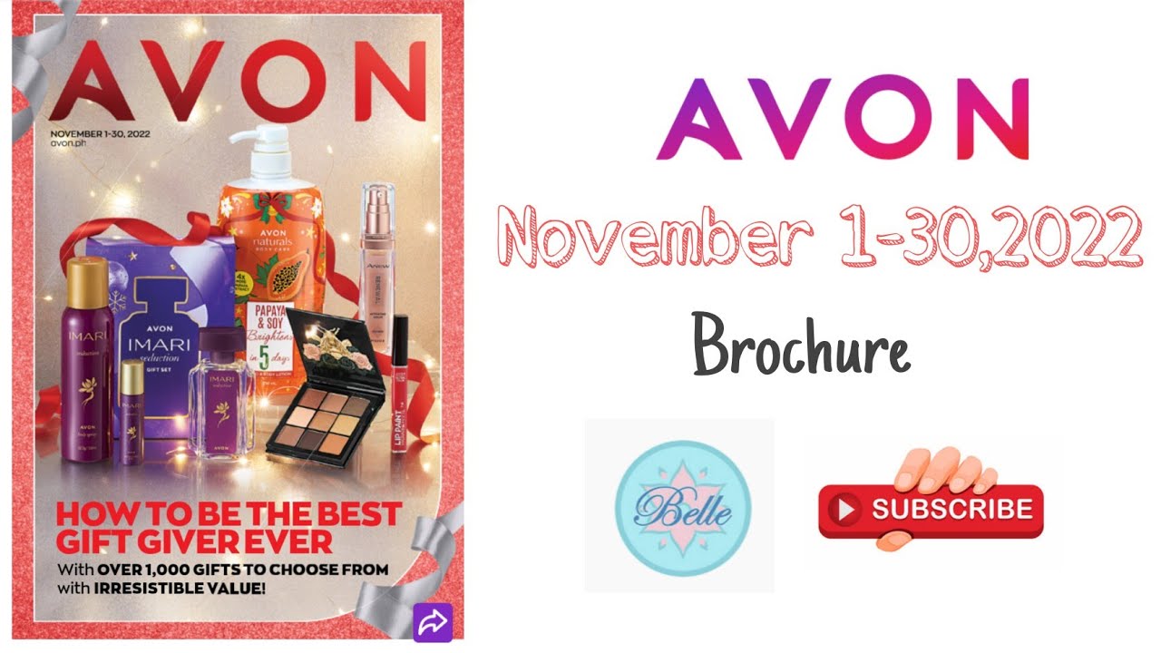 Avon November 1-30,2022 Brochure - YouTube