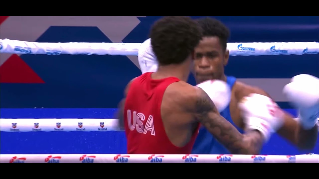 Vershaun Lee 2nd round stoppage 2021 World Tournament - YouTube