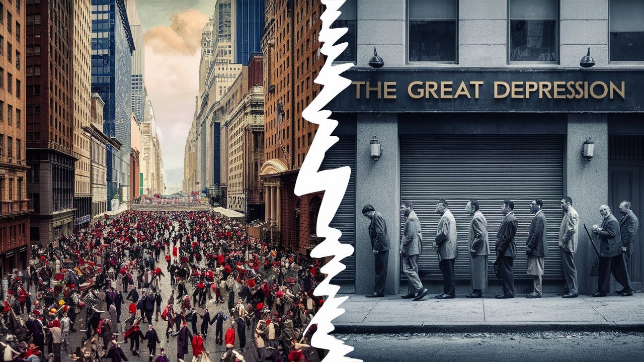The Great Depression.Contrasting Fortunes of 1920s Prosperity and 1930s ...