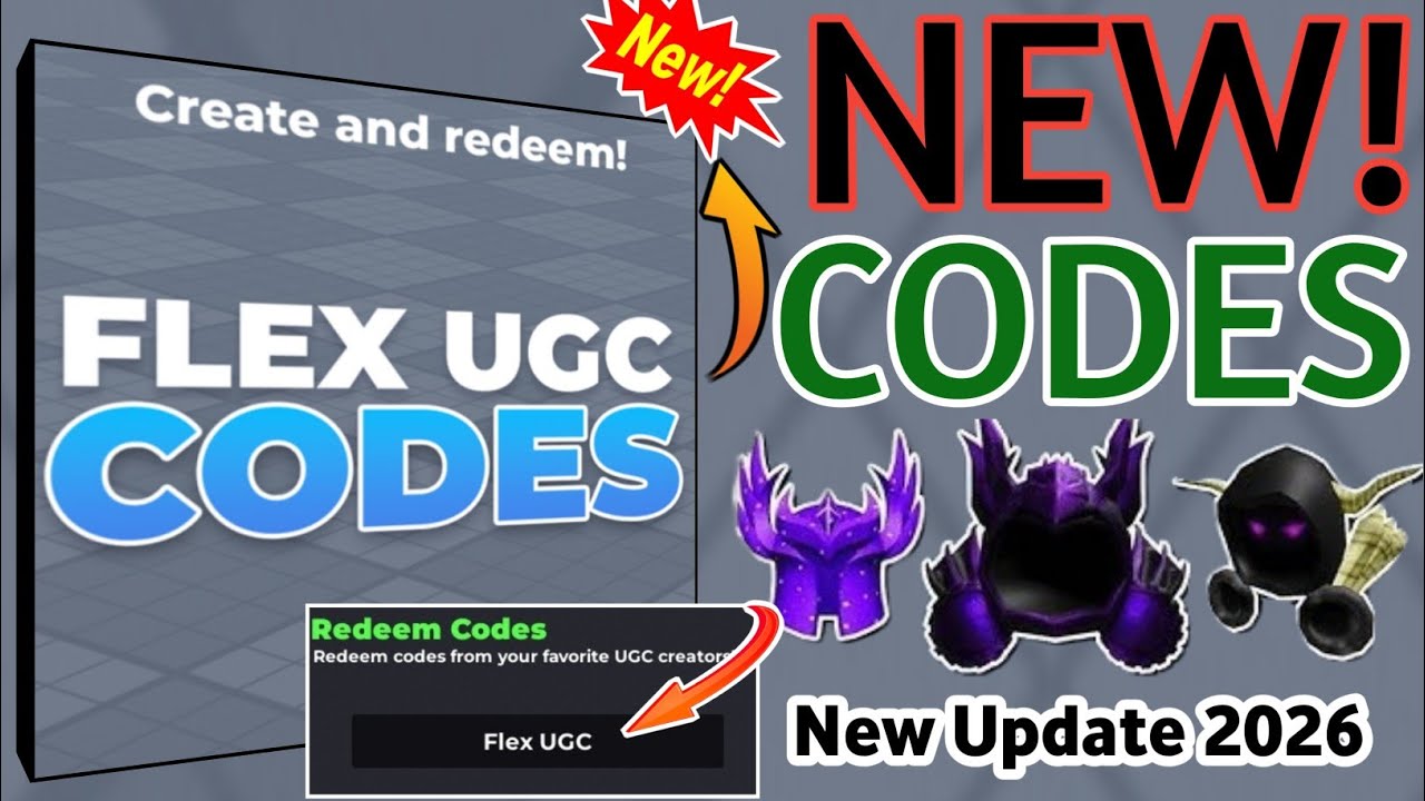 ⚠️ LATEST ⚠️ ALL WORKING CODES For Flex UGC In January 2026 - Flex UGC ...