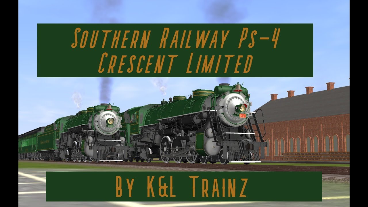 Southern Railways Ps-4 Crescent Limited By K&L Trainz - YouTube