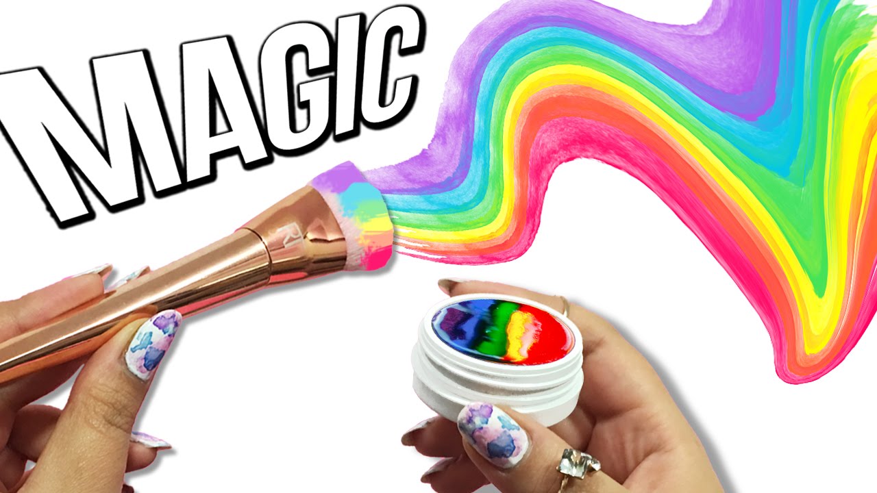 DIY RAINBOW PRISM PAINT - YouTube