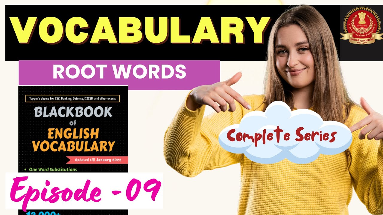 Master Root Words for SSC CGL with PYQs - Ep-9 - YouTube