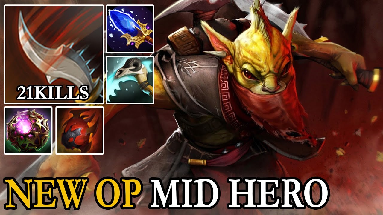 NEW OP MID HERO Bounty Hunter 1 Shot Jinada Bounty Max Gold Steal ...