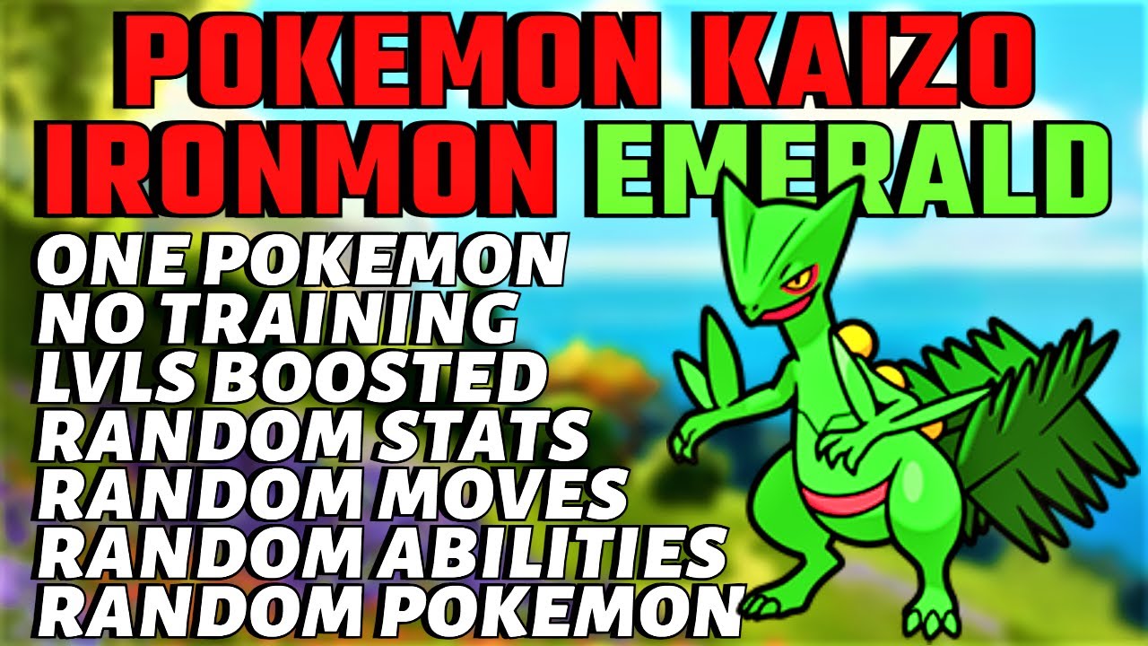 💥SCEPTILE RUNNING!!! DUB ON ATTEMPT 8?!💥KAIZO IRONMON EMERALD💥ATTEMPT 8 ...