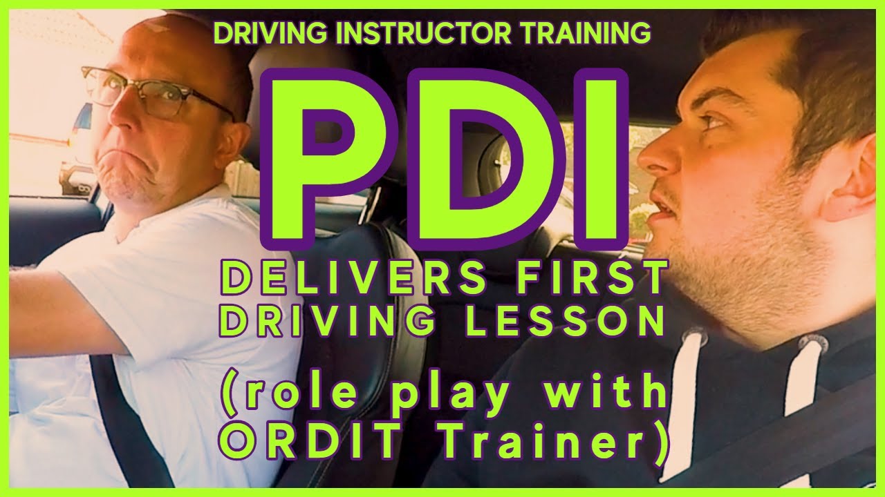 PDI delivers Beginners First Lesson to ORDIT Trainer - YouTube